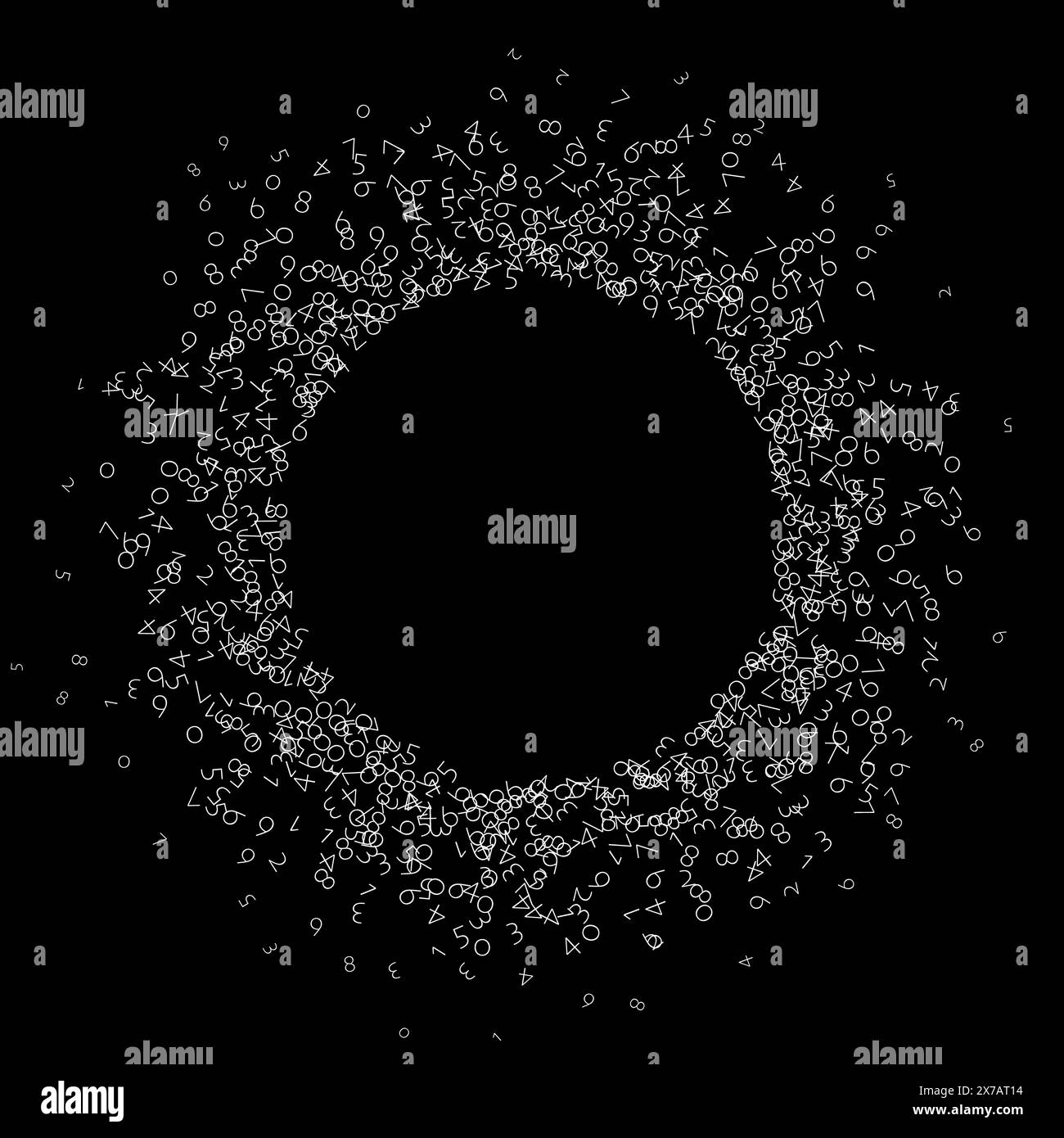 Concept of school background. Colorful childish falling letters of ...