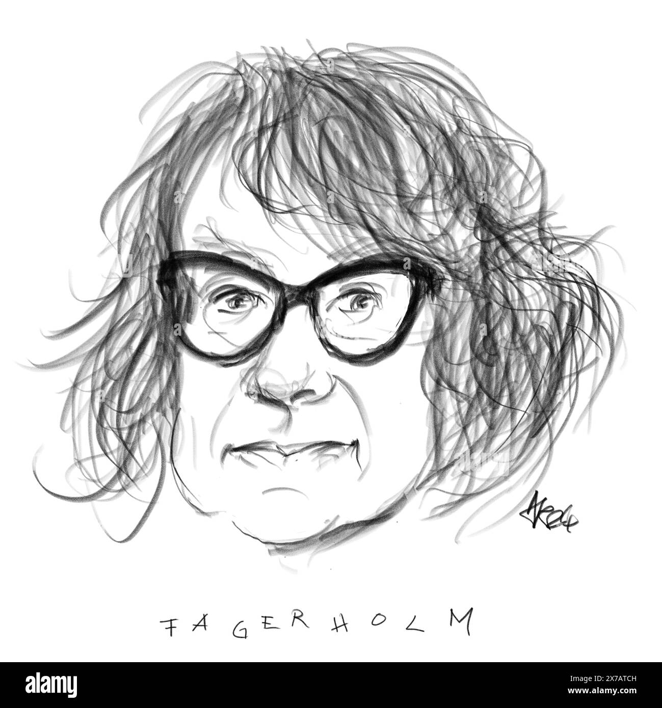 Monika fagerholm character sketch hi-res stock photography and images ... Monika fagerholm character sketch hi-res stock photography and images ...