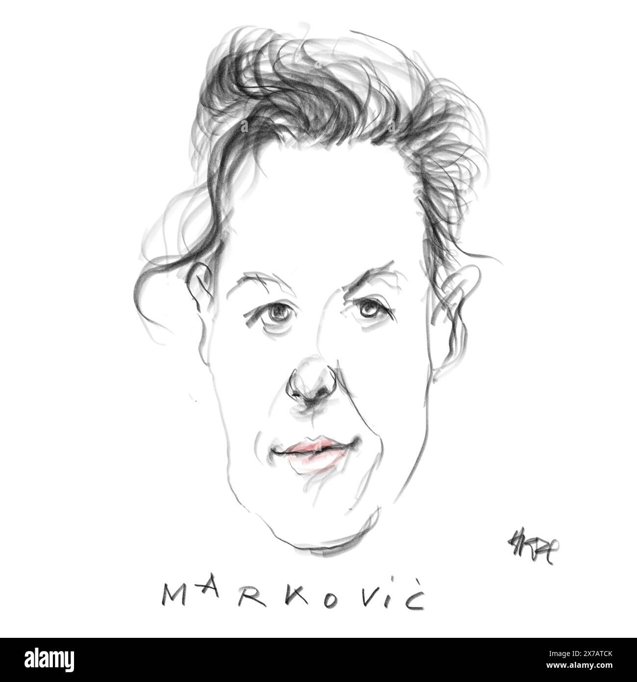 Barbi markovic zeichnung hi-res stock photography and images - Alamy