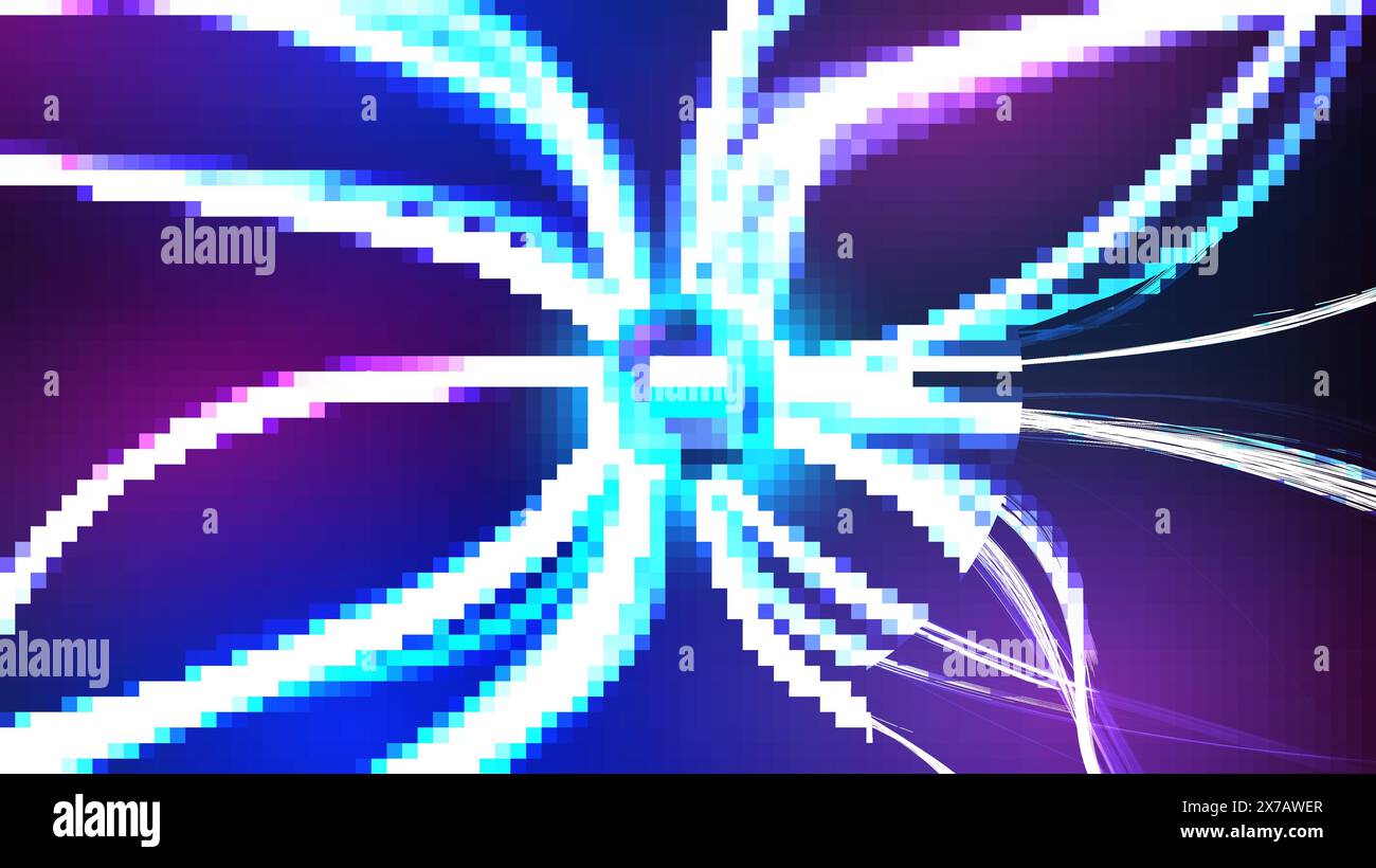 Data flow technology background. Information flow big data vector ...