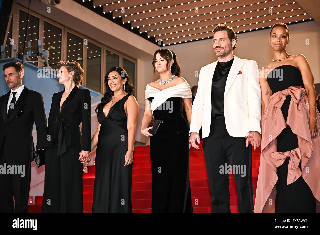 Camille, Andriana Paz, Selena Gomez, Edgar Ramirez and Zoe Saldana ...