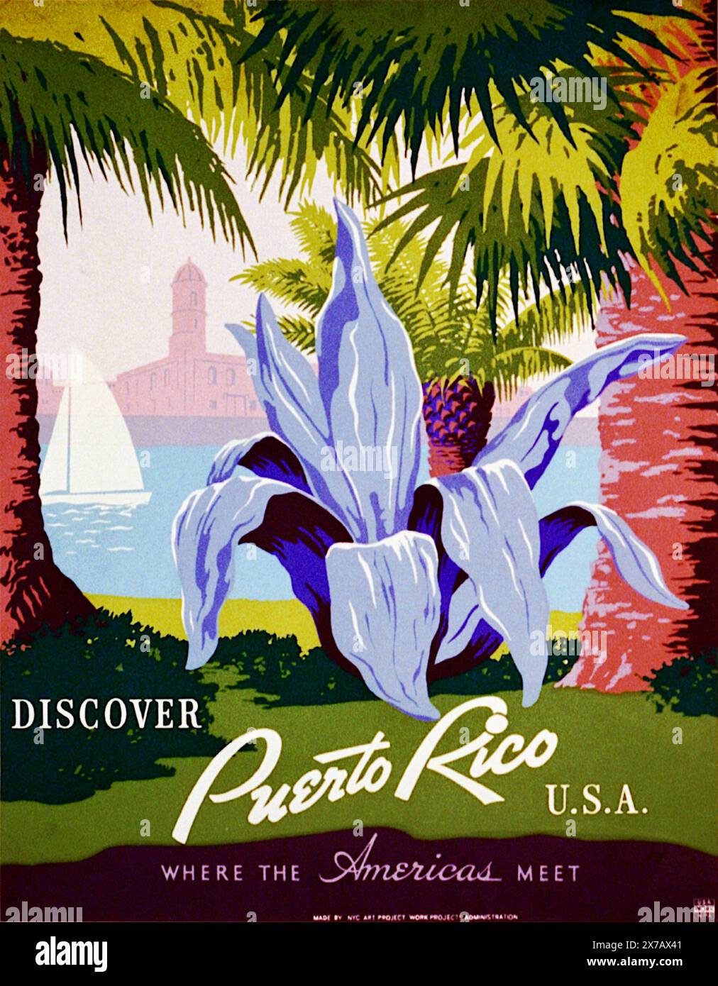 Discover Puerto Rico - Where the Americas meet." Promoting promoting ...
