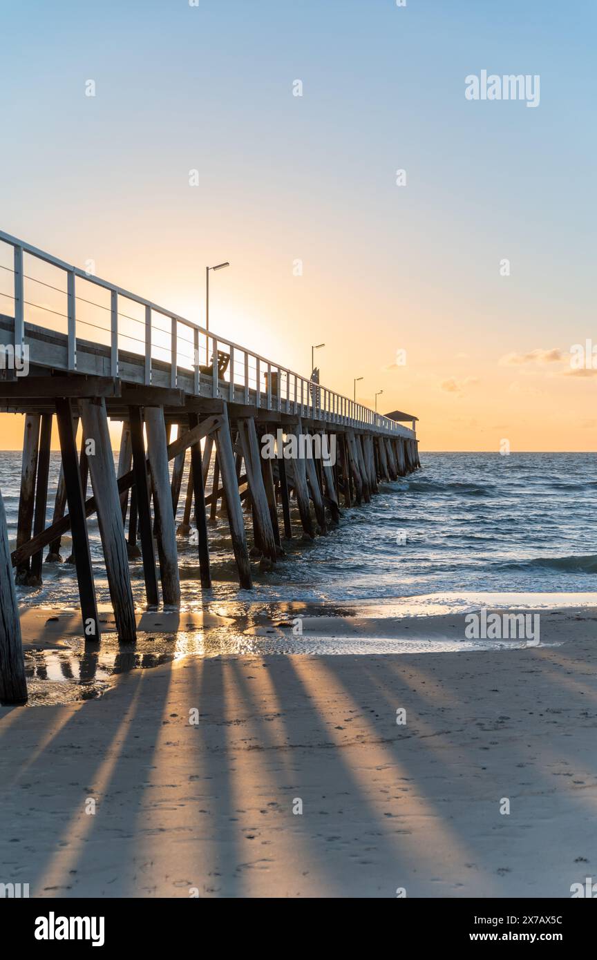 Historic timber jetty fishing hi-res stock photography and images - Alamy