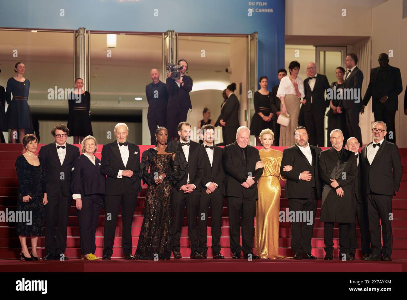 Cannes, France. 18th May, 2024. Philipp Kreuzer, Liz Jarvis, Charles ...