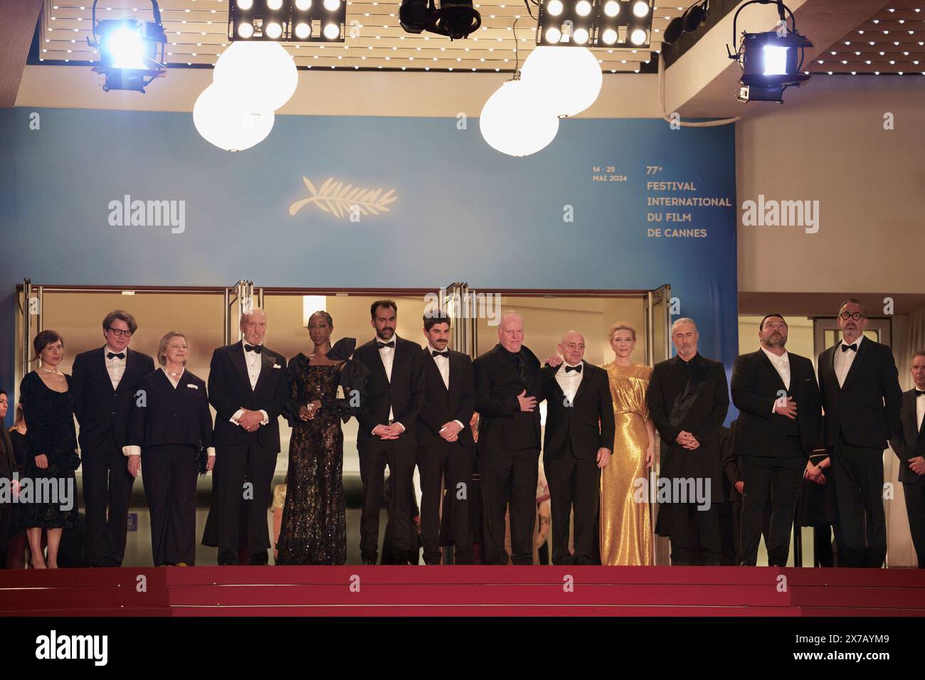 Cannes, France. 18th May, 2024. Philipp Kreuzer, Liz Jarvis, Charles ...