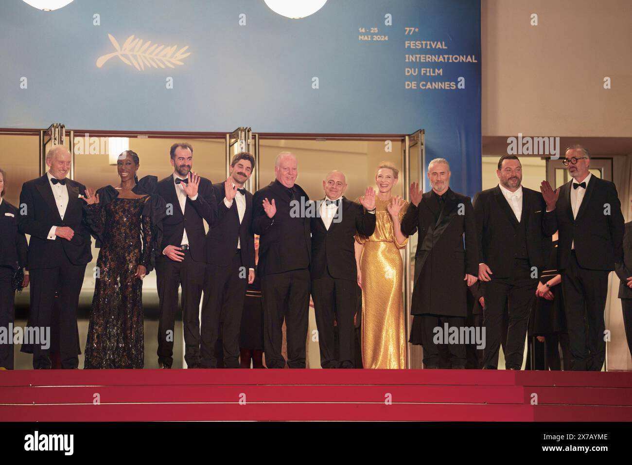 Cannes, France. 18th May, 2024. Philipp Kreuzer, Liz Jarvis, Charles ...