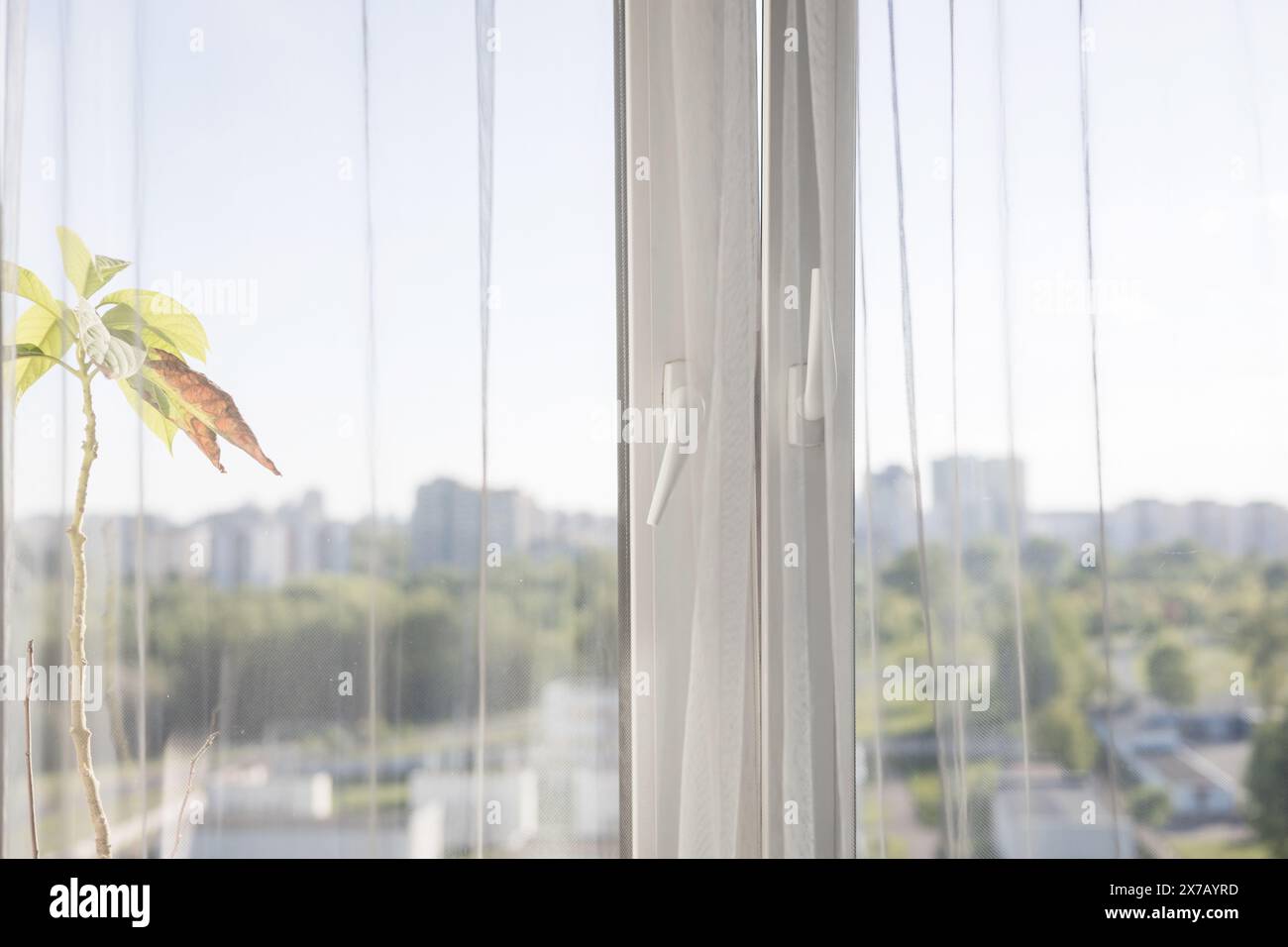 turn pvc window leaned in at the top to allow controlled ventilation in ...