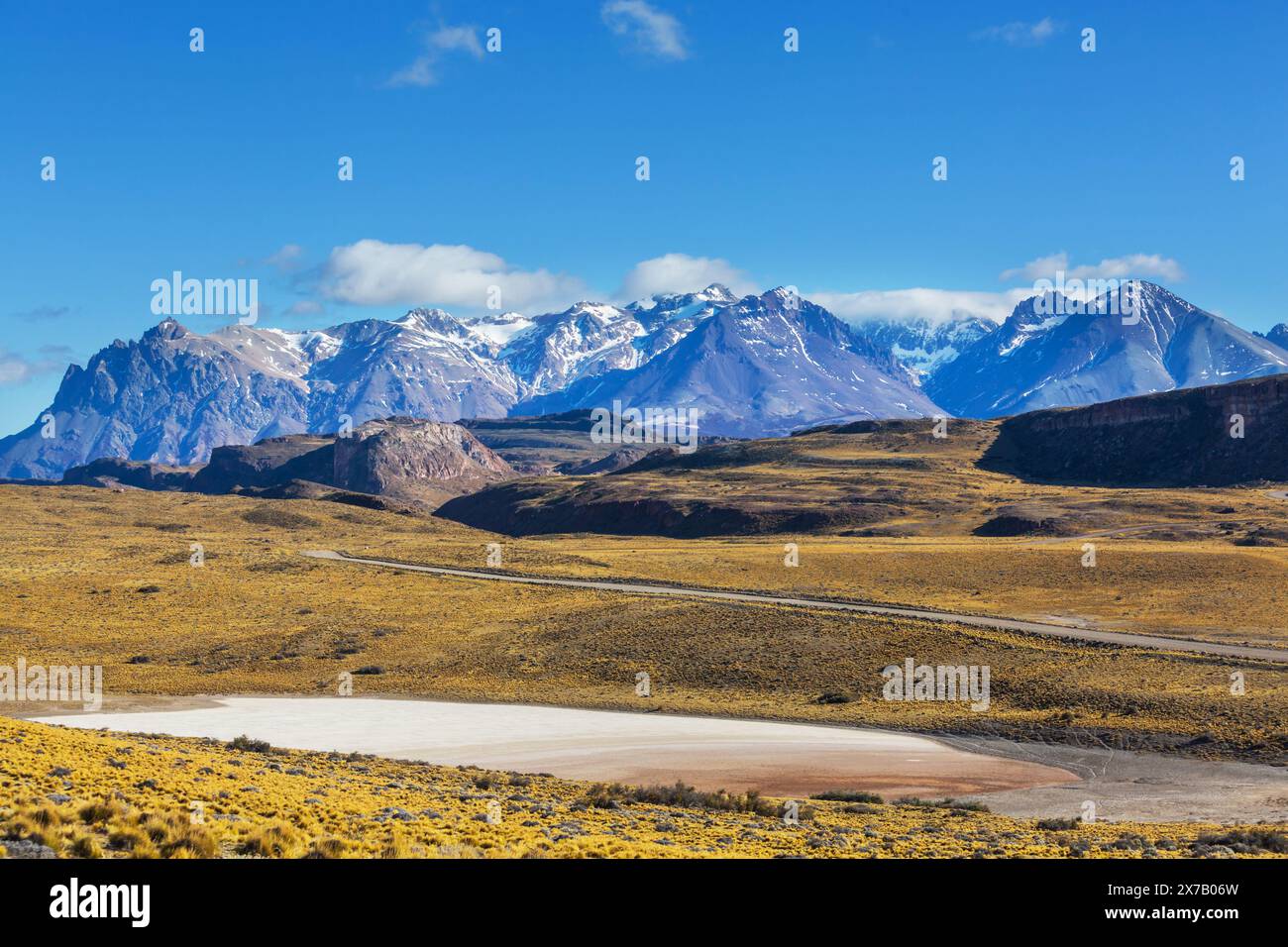 Patagonia landscapes in Southern Argentina. Beautiful natural landscapes Stock Photo - Alamy