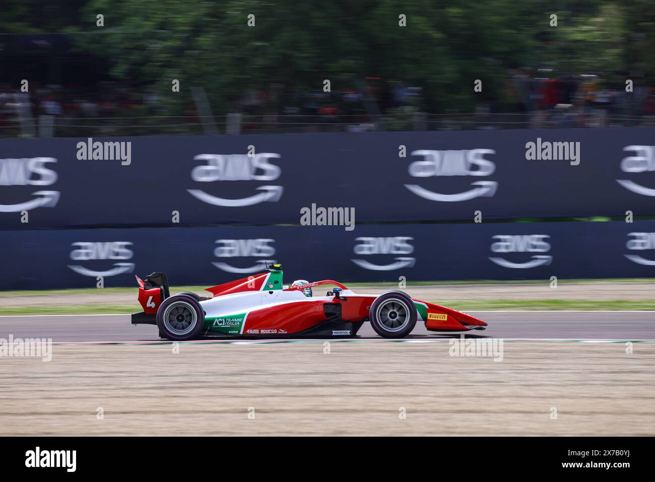 04 ANTONELLI Andrea Kimi (ita), Prema Racing, Dallara F2 2024, action ...
