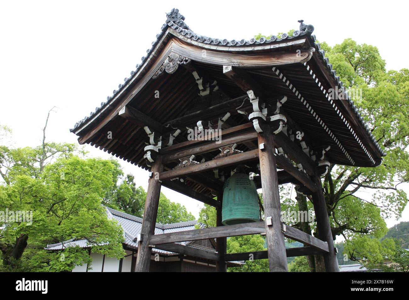 Bell of Seiryo-ji Temple in Kyoto, Japan Stock Photo - Alamy