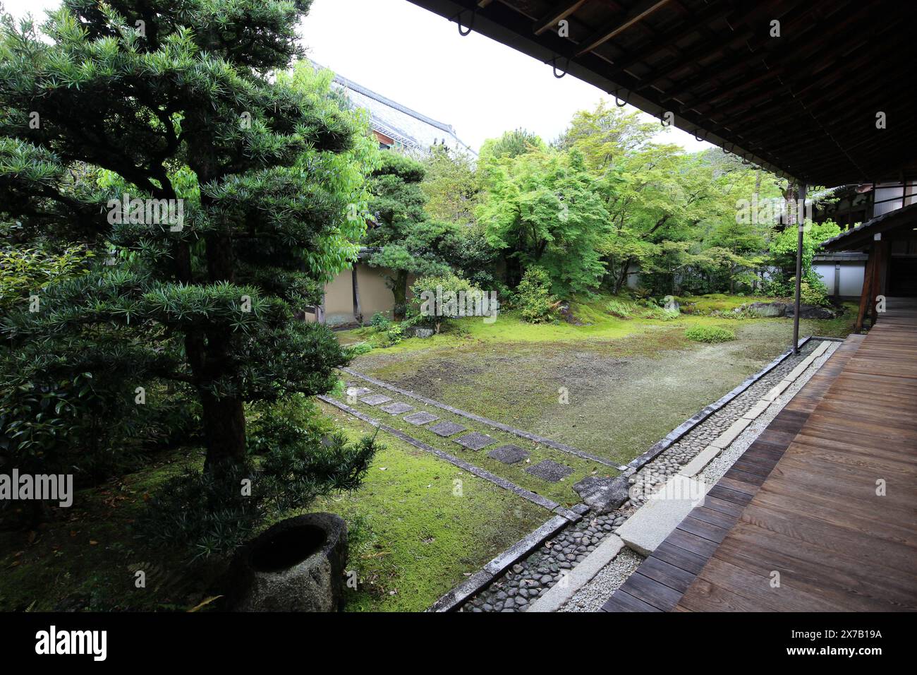 Inside of Seiryo-ji Temple in Kyoto, Japan Stock Photo - Alamy
