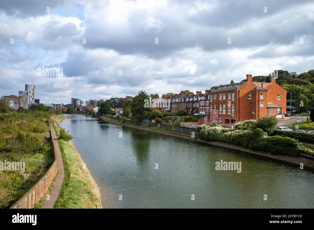 River Gipping Ipswich Suffolk UK Stock Photo - Alamy