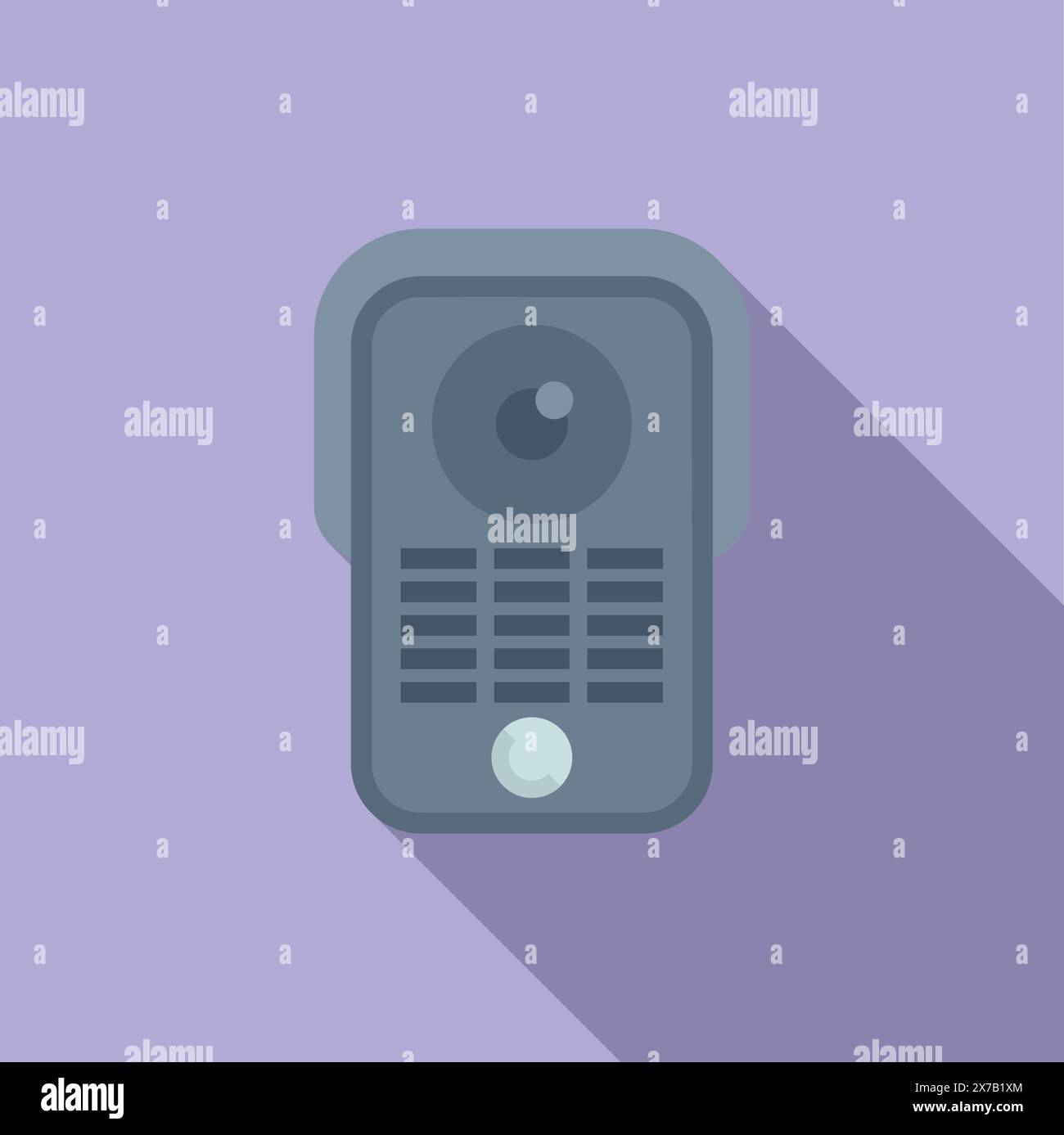 Stylish Intercom Stock Vector Images Alamy