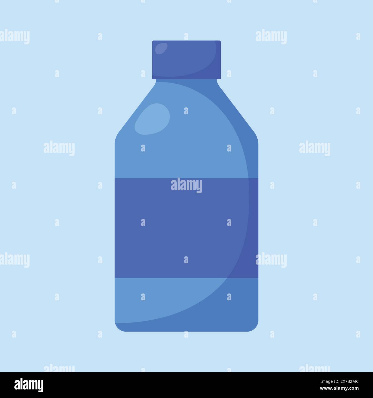 Water Bottles Icon Vector. Water Bottles icon illustrations. water ...