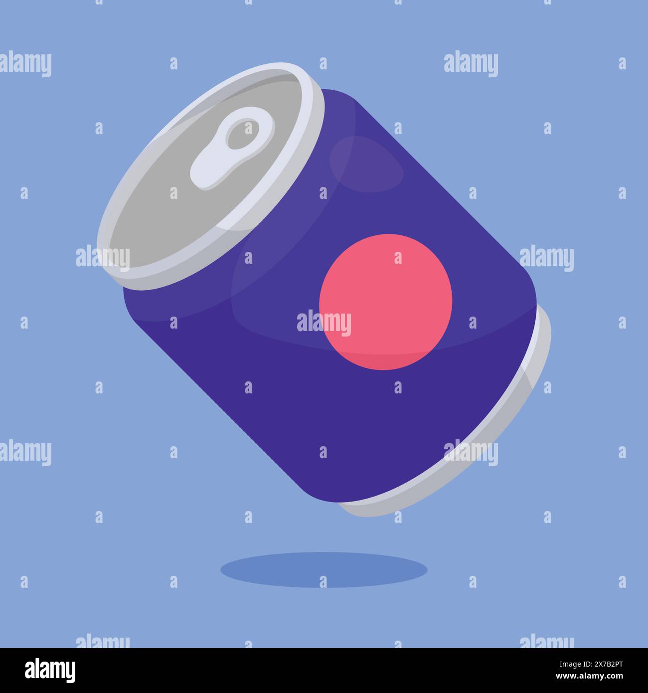 Soda can vector icon. soda can illustration vector. soda beverage icon ...