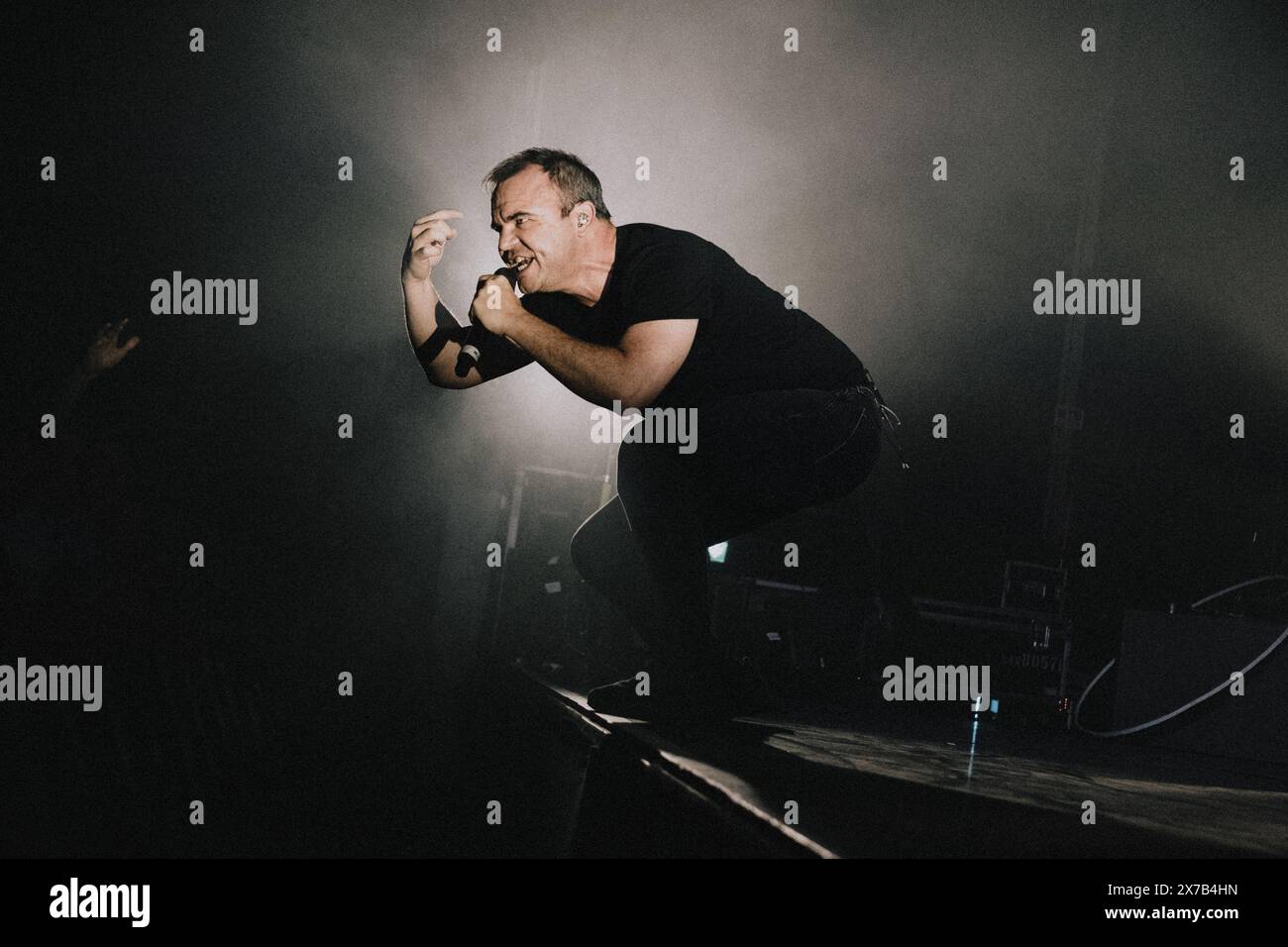 Copenhagen, Denmark. 18th, May 2024. The American band Future Islands ...