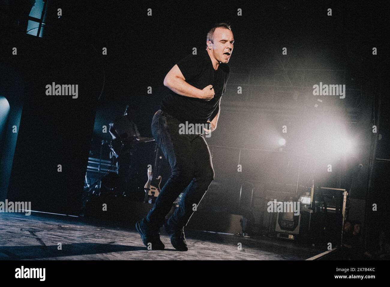 Copenhagen, Denmark. 18th, May 2024. The American band Future Islands ...