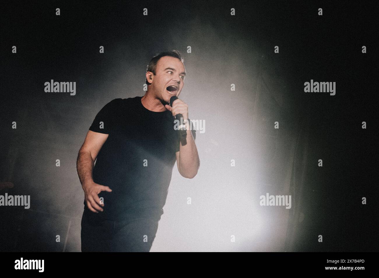 Copenhagen, Denmark. 18th, May 2024. The American band Future Islands ...