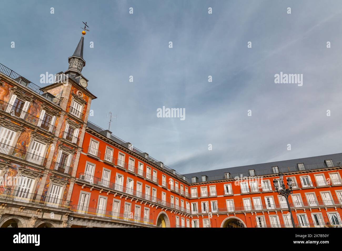 Urban view from the Plaza Mayor, Town Square, a major public space in ...
