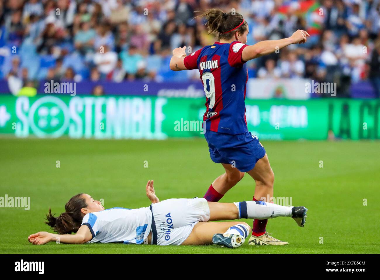 Zaragoza, Spain, March 18th 2024: during the Copa de la Reina football ...