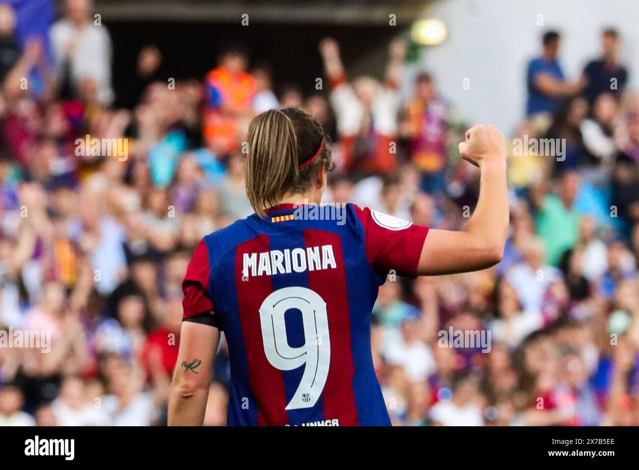 Zaragoza, Spain, March 18th 2024: Mariona Caldentey (9 Barcelona ...