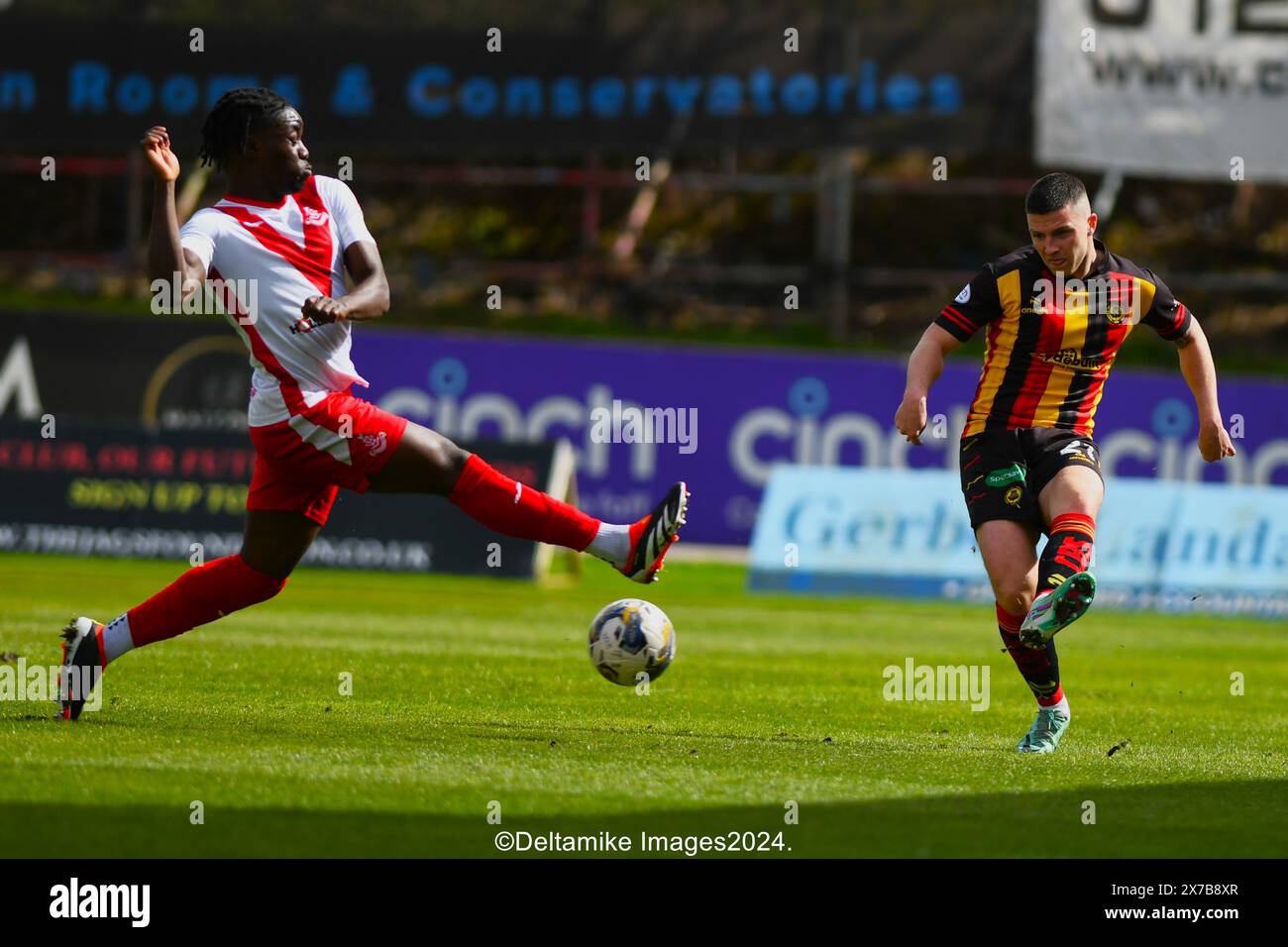 SPFL Championship Partick Thistle v Airdrie FC Stock Photo - Alamy