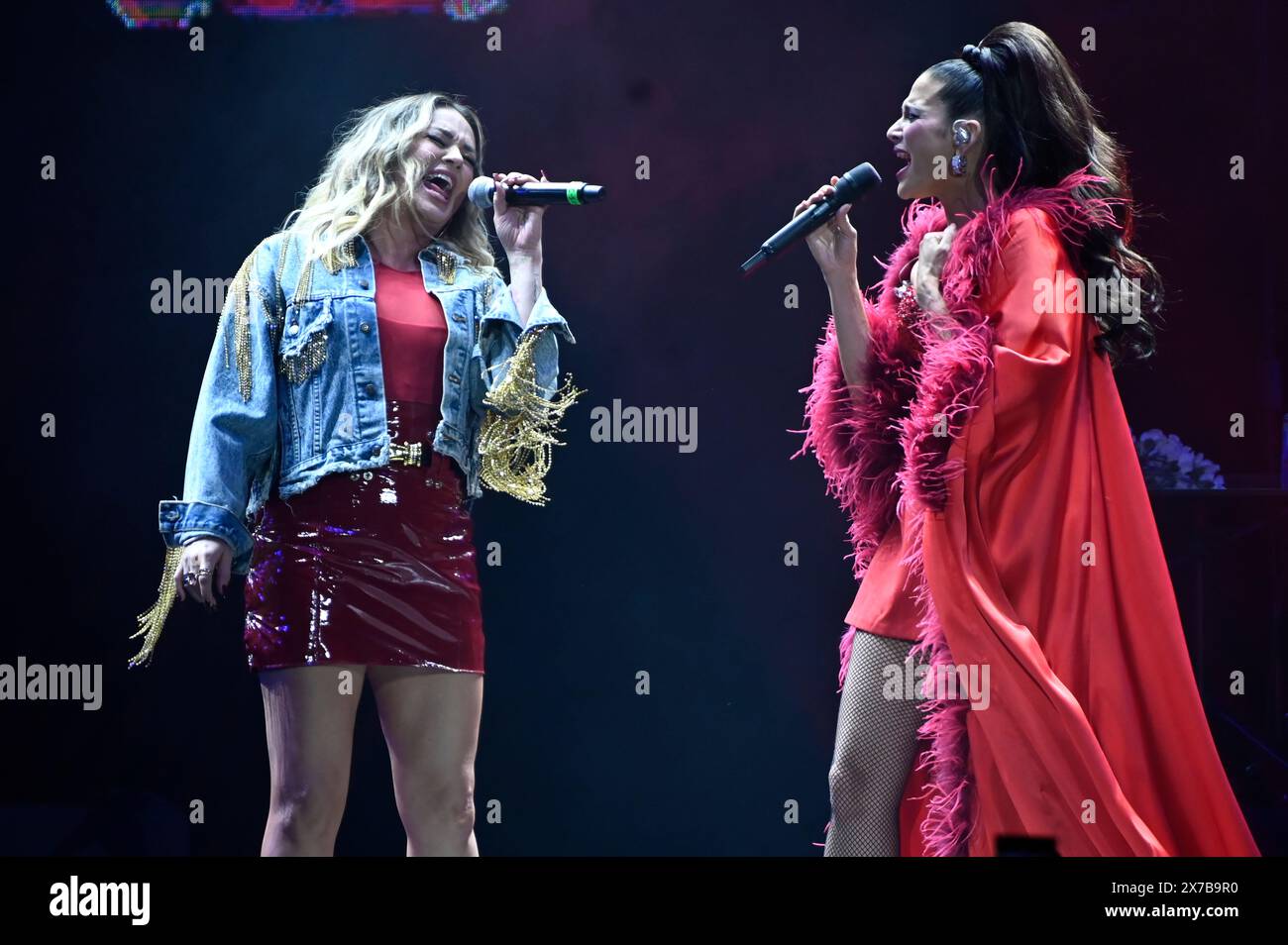 Spanish singer Natalia Jimenez and Mexican singer Maria Jose are ...