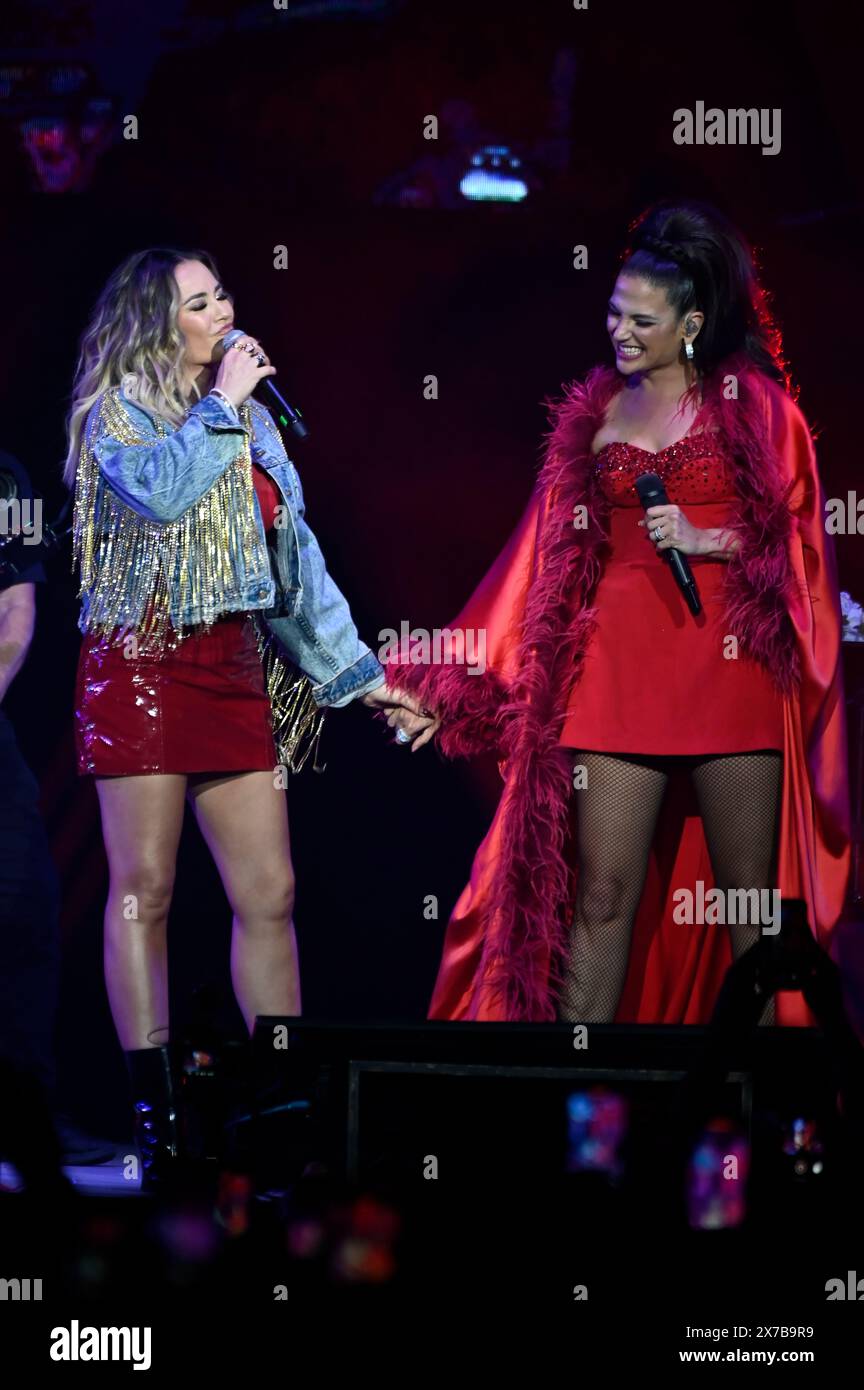 Spanish singer Natalia Jimenez and Mexican singer Maria Jose are ...