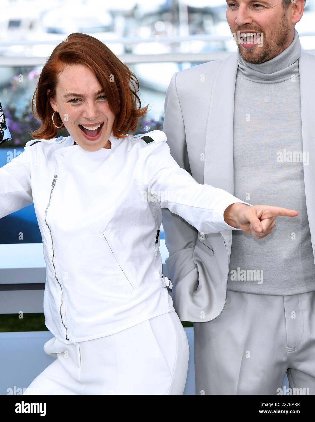 Cannes, France. 19th May, 2024. Cannes, 77th Cannes Film Festival 2024 Photocall film “Le procès ...