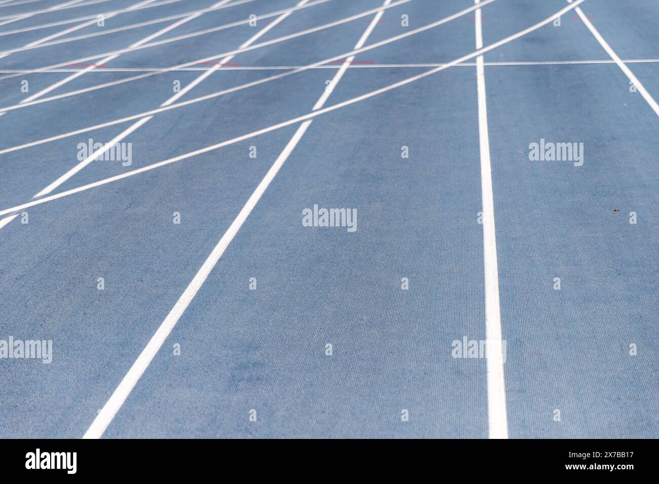 Track and field track Stock Photo - Alamy
