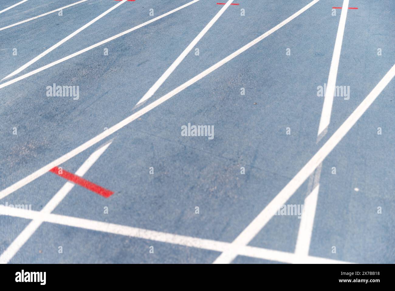 Track and field track Stock Photo - Alamy