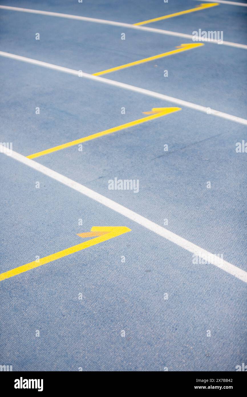 Track and field track Stock Photo - Alamy