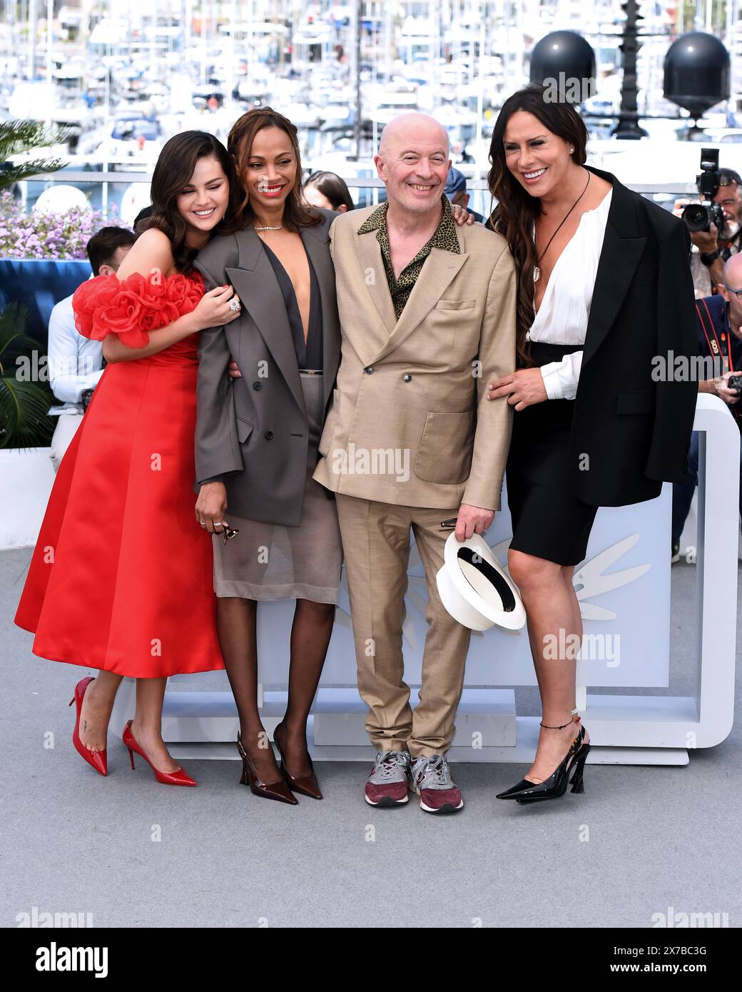 Cannes, France. 19th May, 2024. Cannes, 77th Cannes Film Festival 2024 Photocall film “Emilia ...