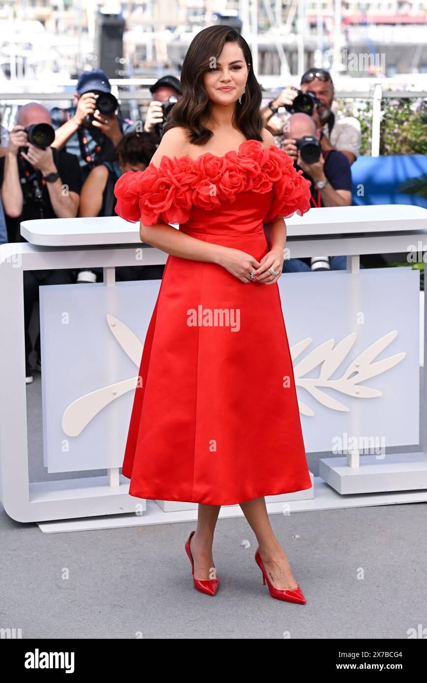 Cannes, France. May 19th, 2024. Selena Gomez attending the Emilia Pérez ...