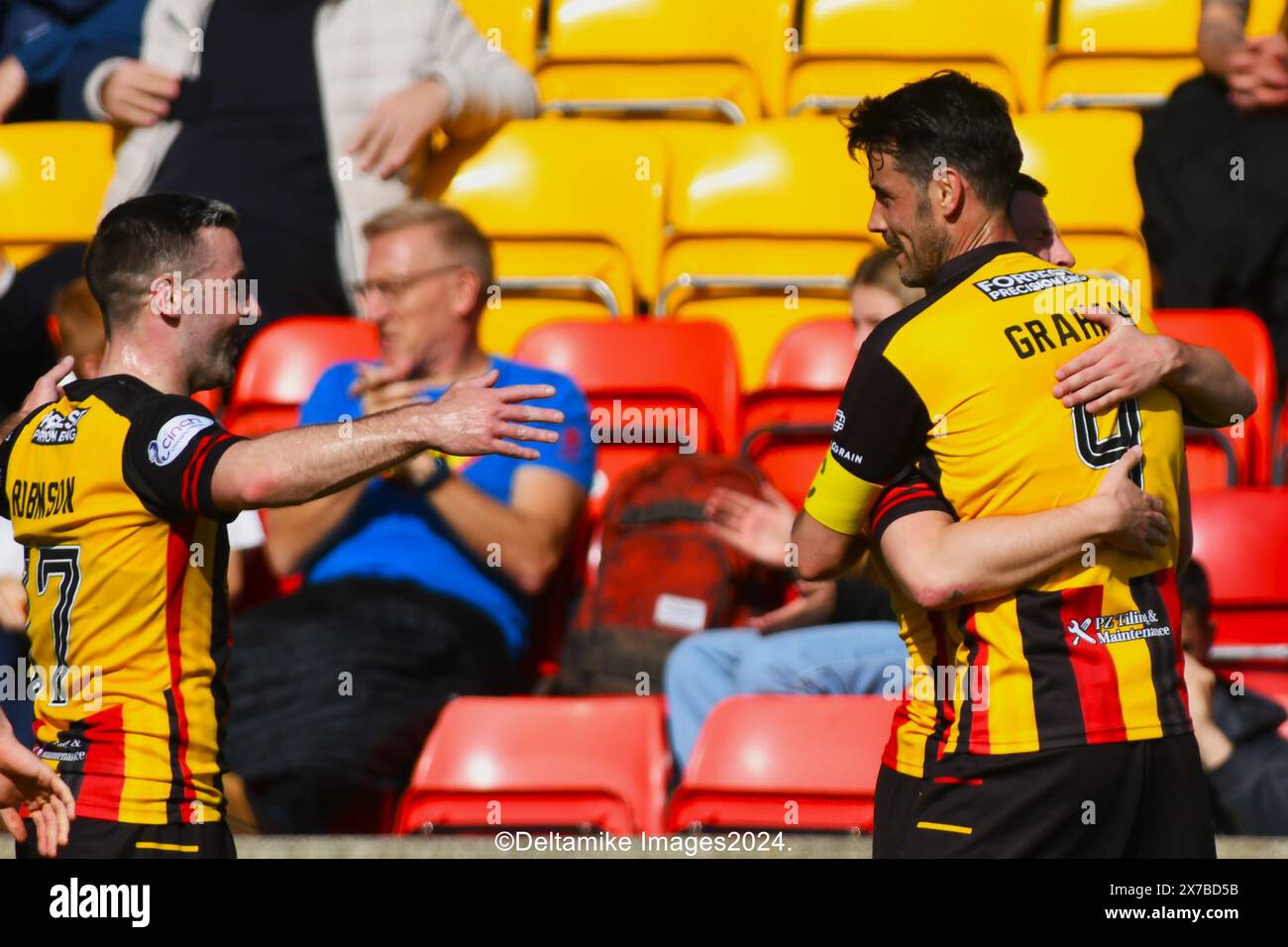 SPFL Championship Partick Thistle v Airdrie FC Stock Photo - Alamy