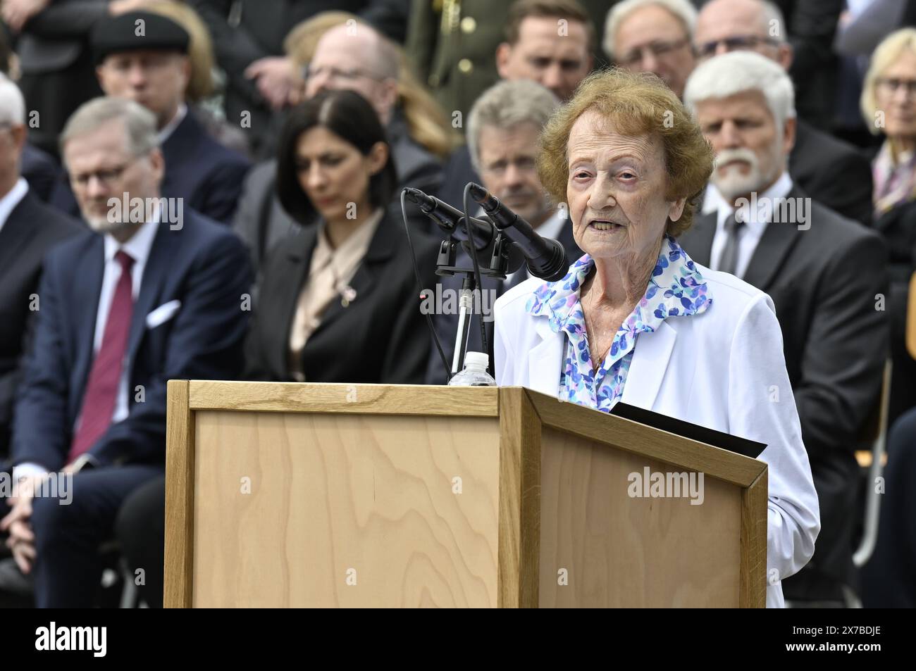 Terezin, Czech Republic. 19th May, 2024. The former Theresienstadt ...