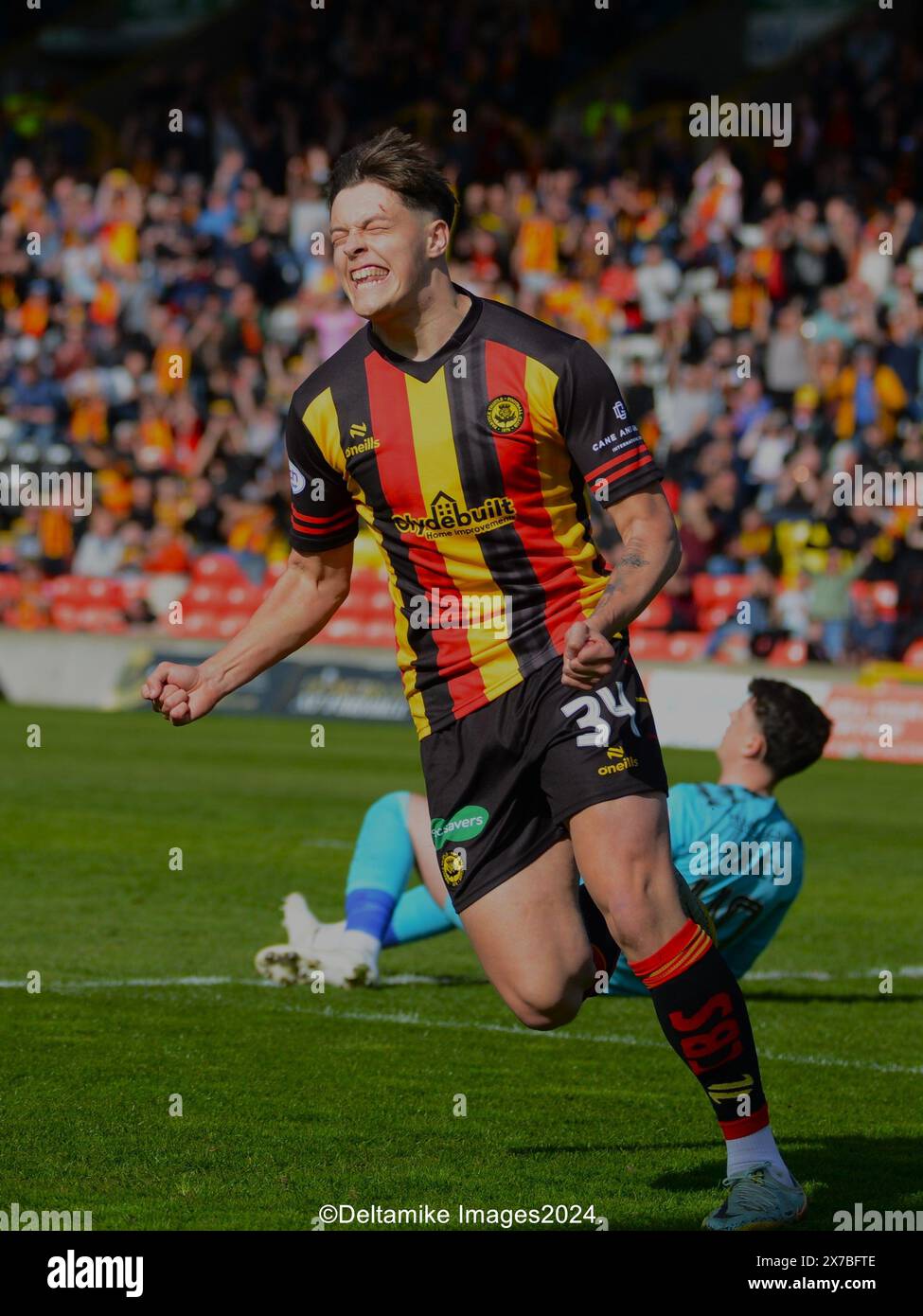 SPFL Championship Partick Thistle v Airdrie FC Stock Photo - Alamy