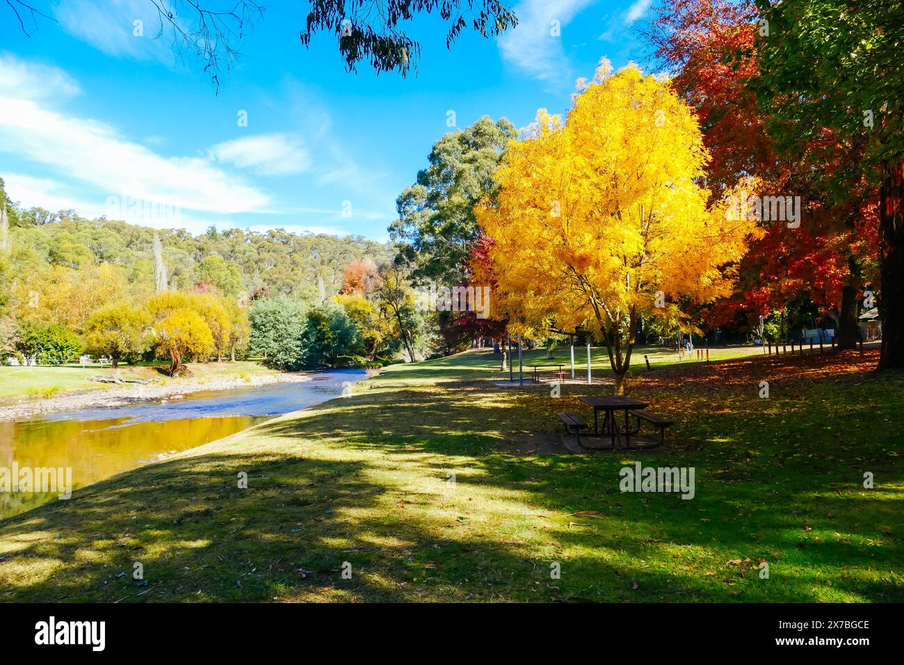 Rural Town of Jamieson in Australia Stock Photo - Alamy