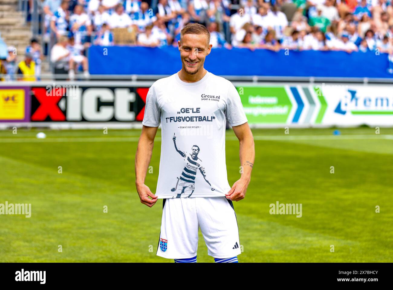 ZWOLLE, 19-05-2024 , MAC3PARK Stadium, football, Dutch eredivisie ...