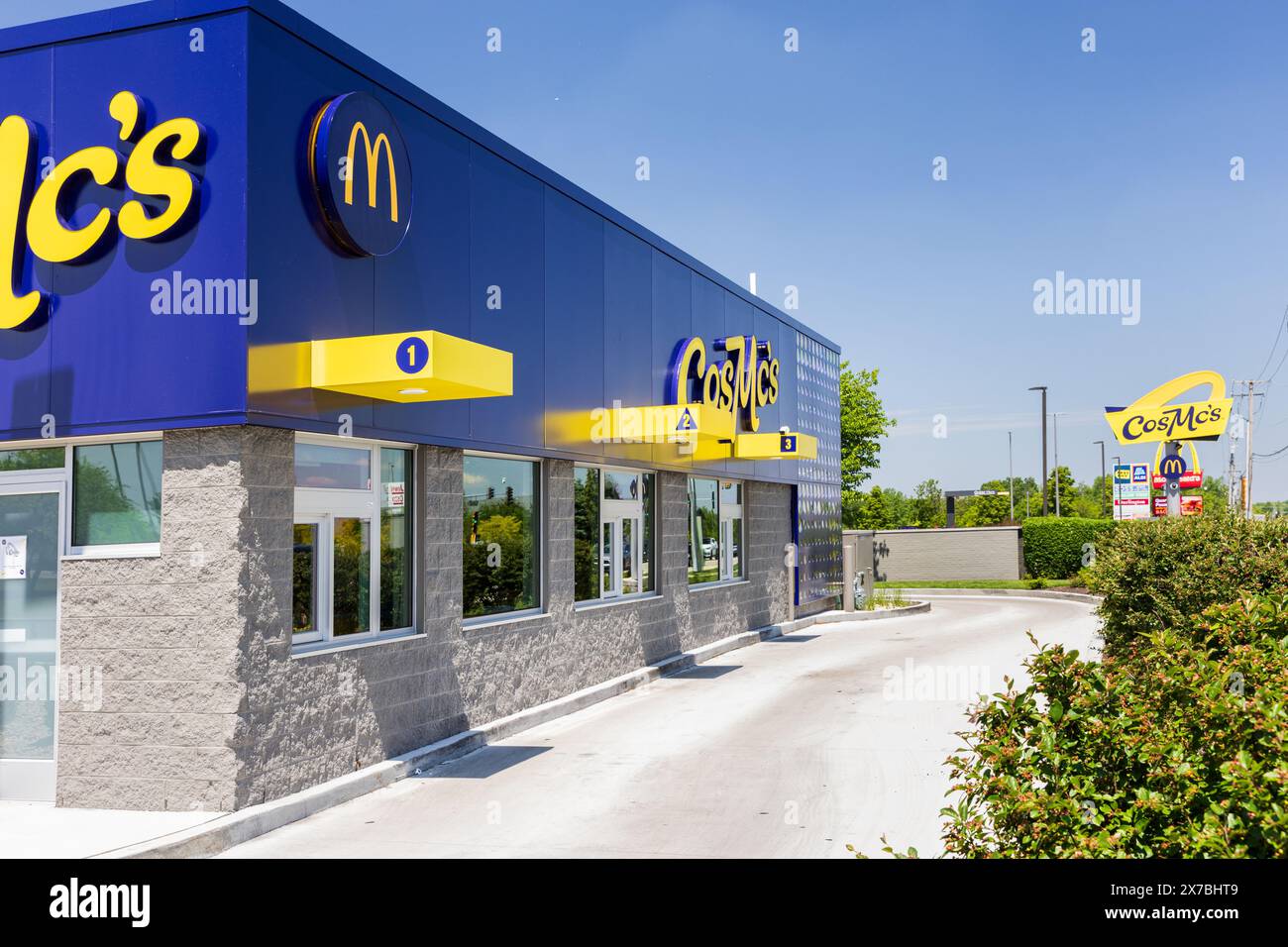 CosMc's is a new small-format restaurant, owned by McDonald's, that's a ...