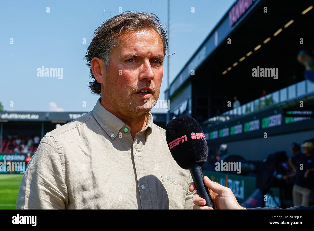 ALMERE, NETHERLANDS - MAY 19: head coach Alex Pastoor of Almere City FC ...