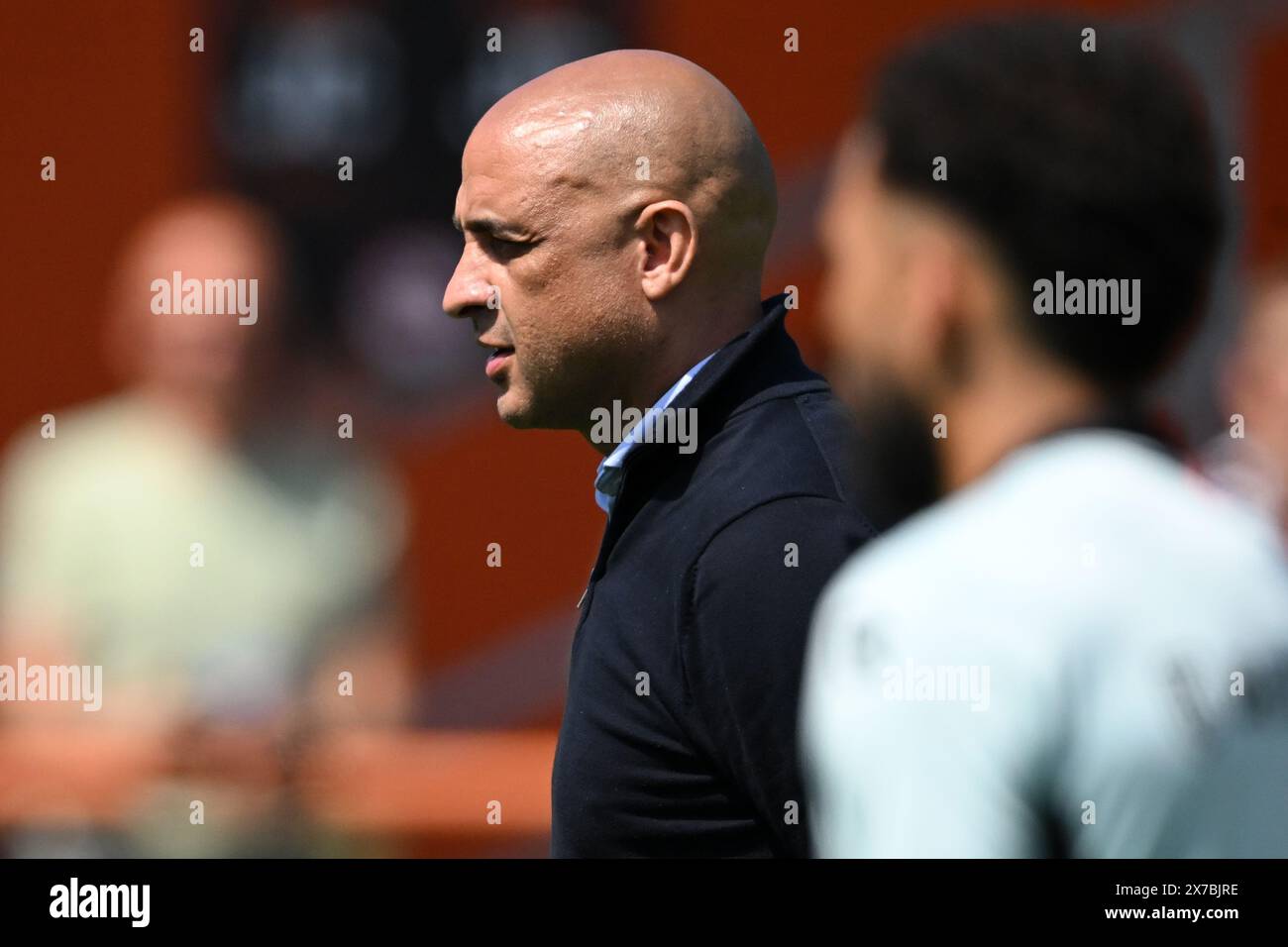 VOLENDAM - FC Volendam coach Regillio Simons during the Dutch ...