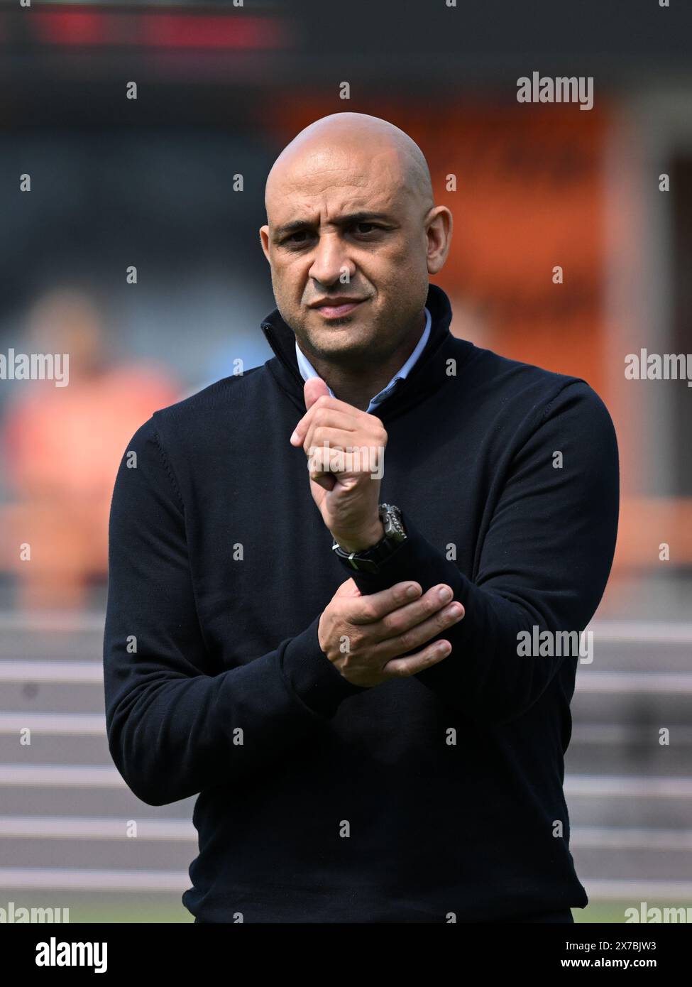 VOLENDAM - FC Volendam coach Regillio Simons during the Dutch ...