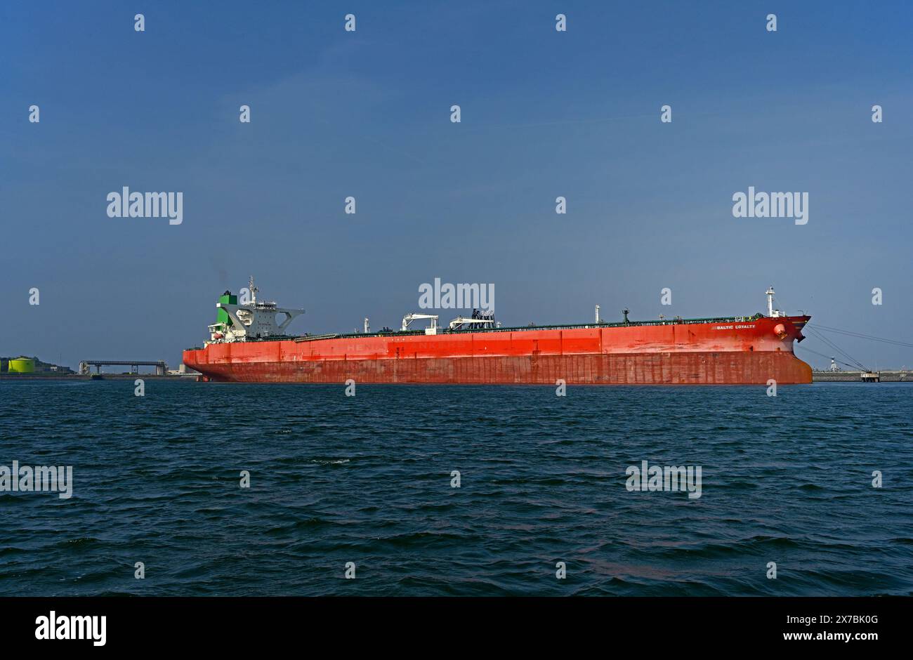 port of rotterdam (maasvlakte), netherlands - 2024-05-10: vlcc baltic ...