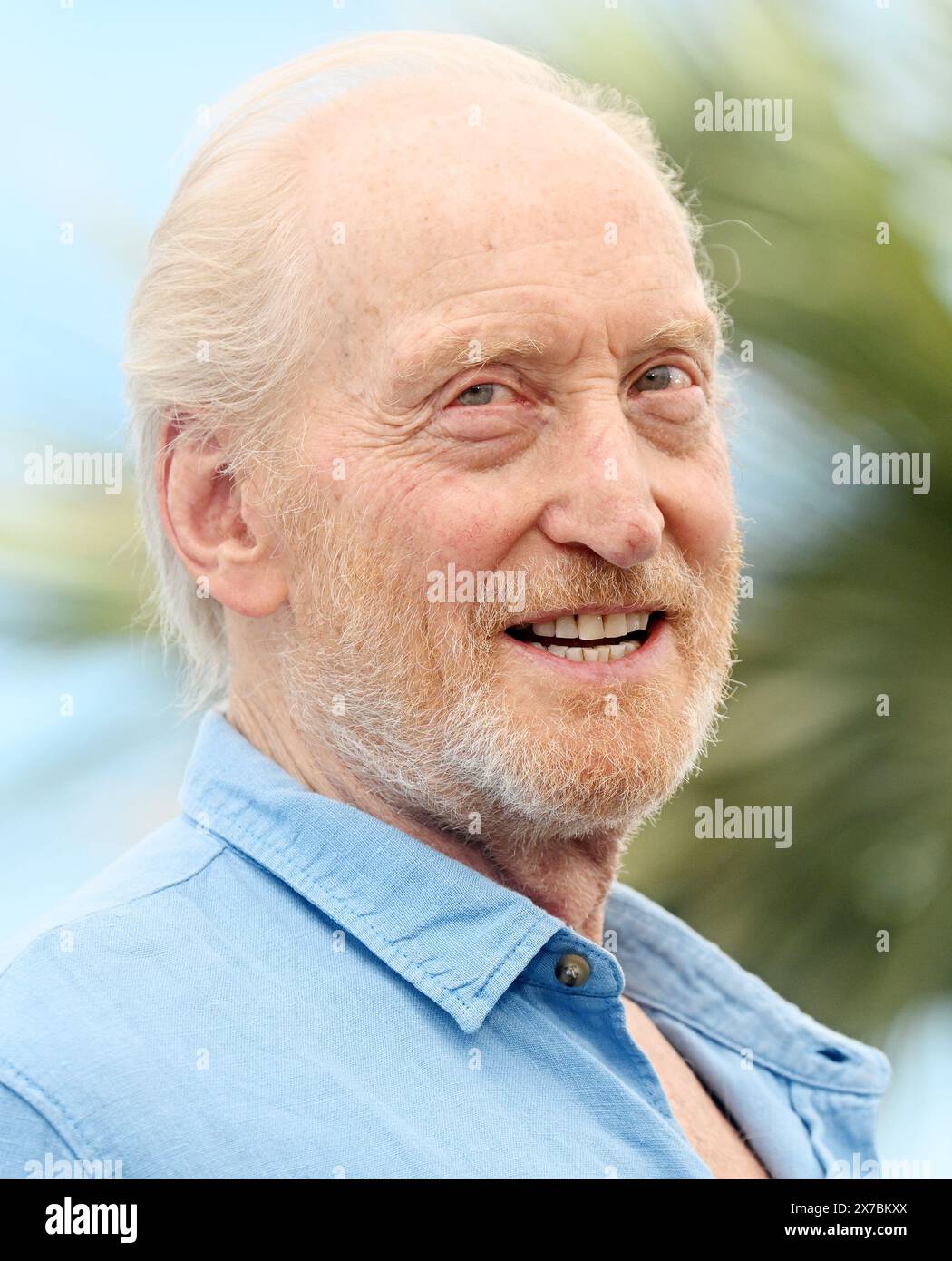 Cannes, France. 19th May, 2024. British actor Charles Dance attends the ...