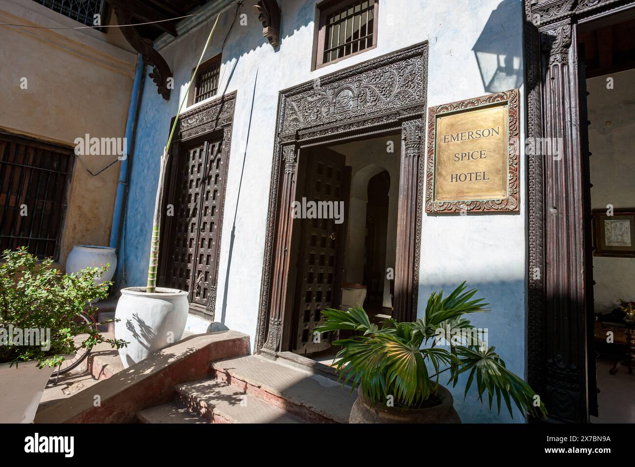 Tanzania, Zanzibar, Stone Town, Emerson and Spice Hotel Stock Photo - Alamy
