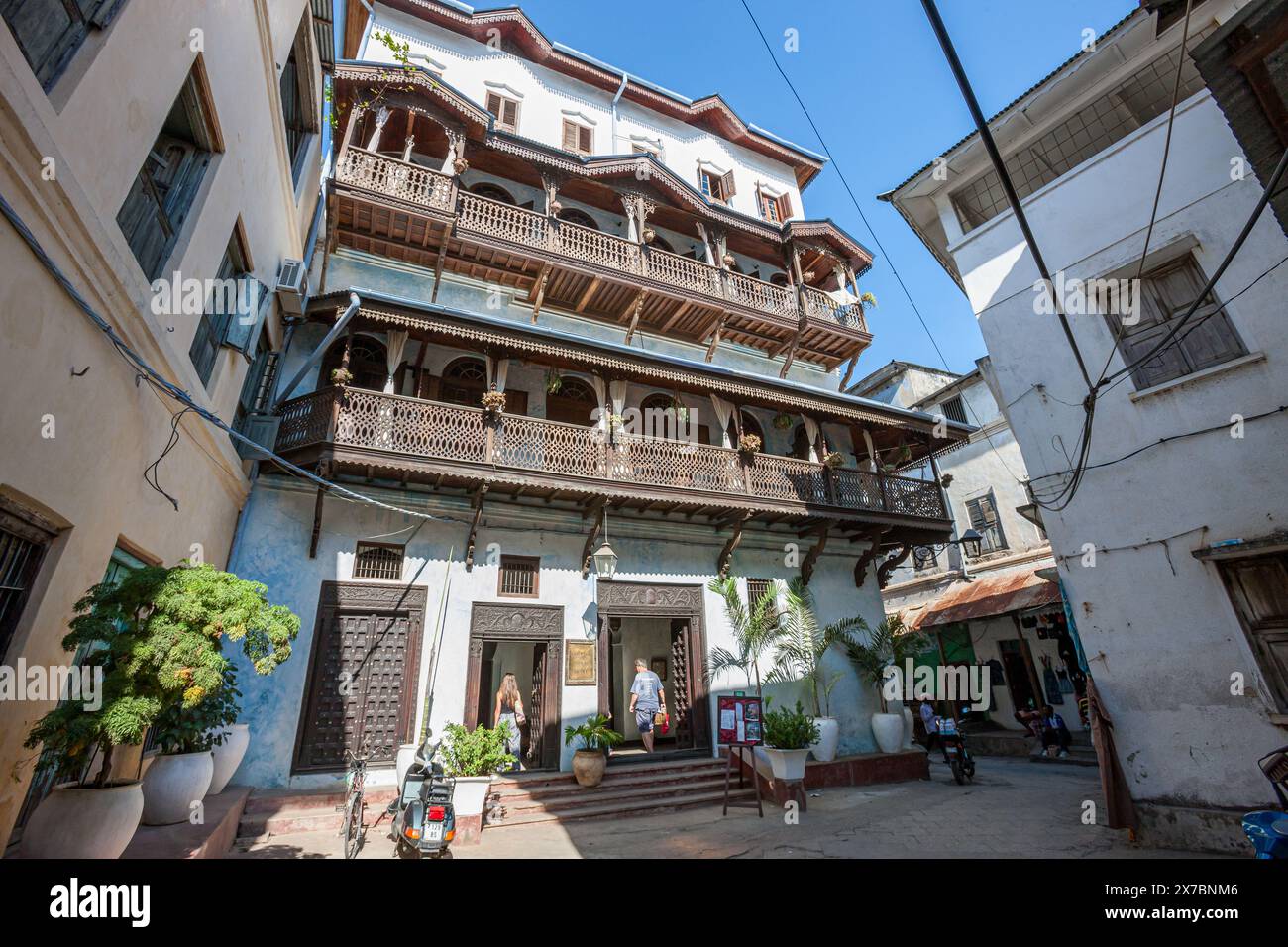 Tanzania, Zanzibar, Stone Town, Emerson Spice Hotel Stock Photo - Alamy