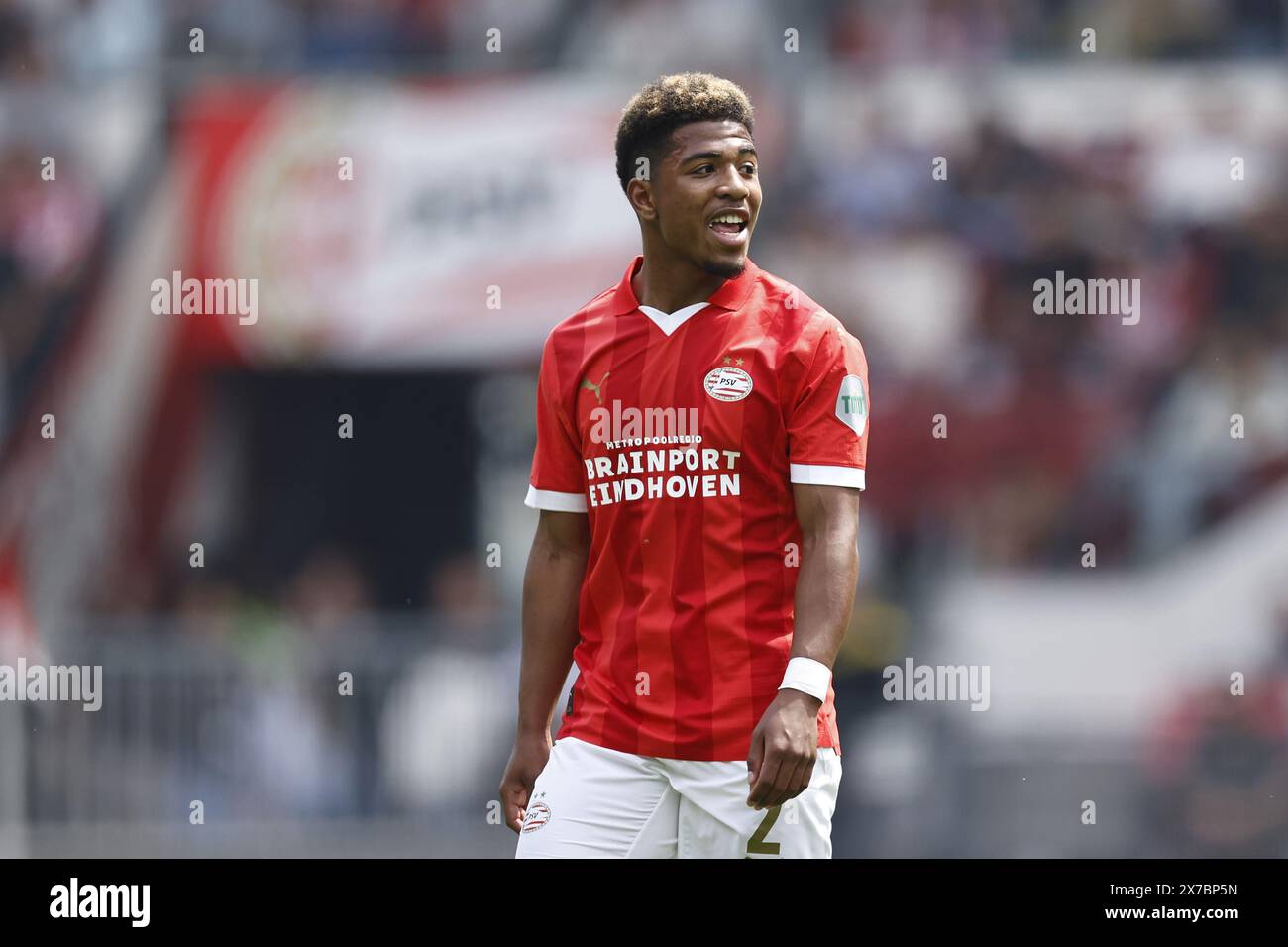 EINDHOVEN - Shurandy Sambo of PSV Eindhoven during the Dutch Eredivisie ...