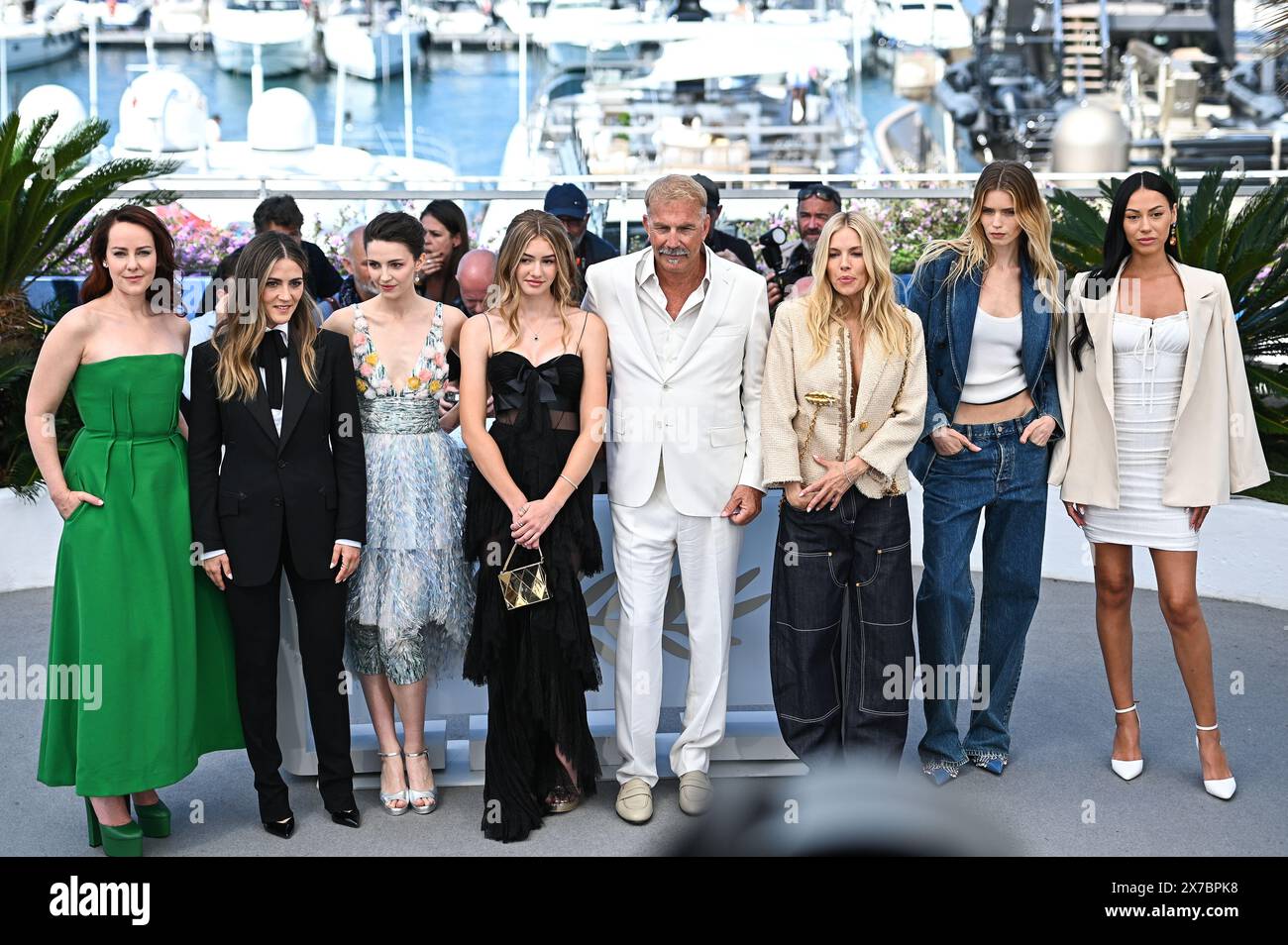 Cannes, France. 19th May, 2024. Wase Chief, Abbey Lee Kershaw, Sienna ...