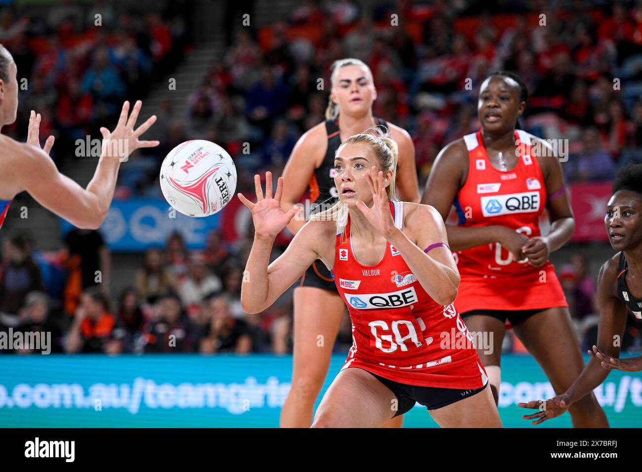 19th May 2024; Ken Rosewall Arena, Sydney, NSW, Australia: Suncorp Super Netball, New South ...